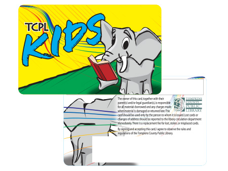 TCPL - Kids Library Card - David Shaban Designs